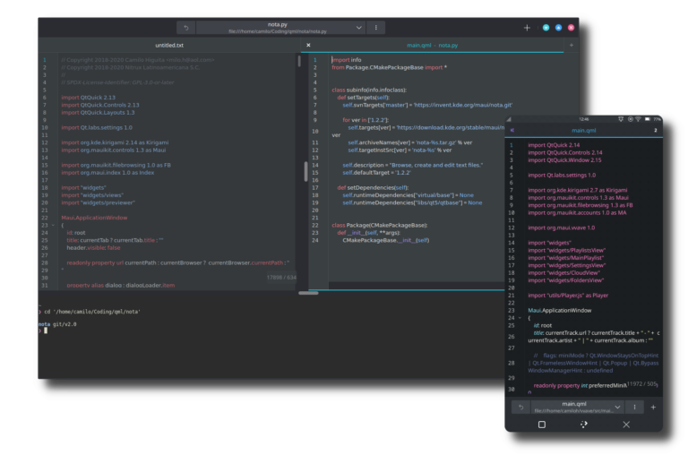 Nota – MauiKit Applications – MauiKit — #UIFramework